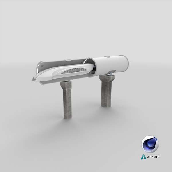 modelo 3d Hyperloop - TurboSquid 1905830