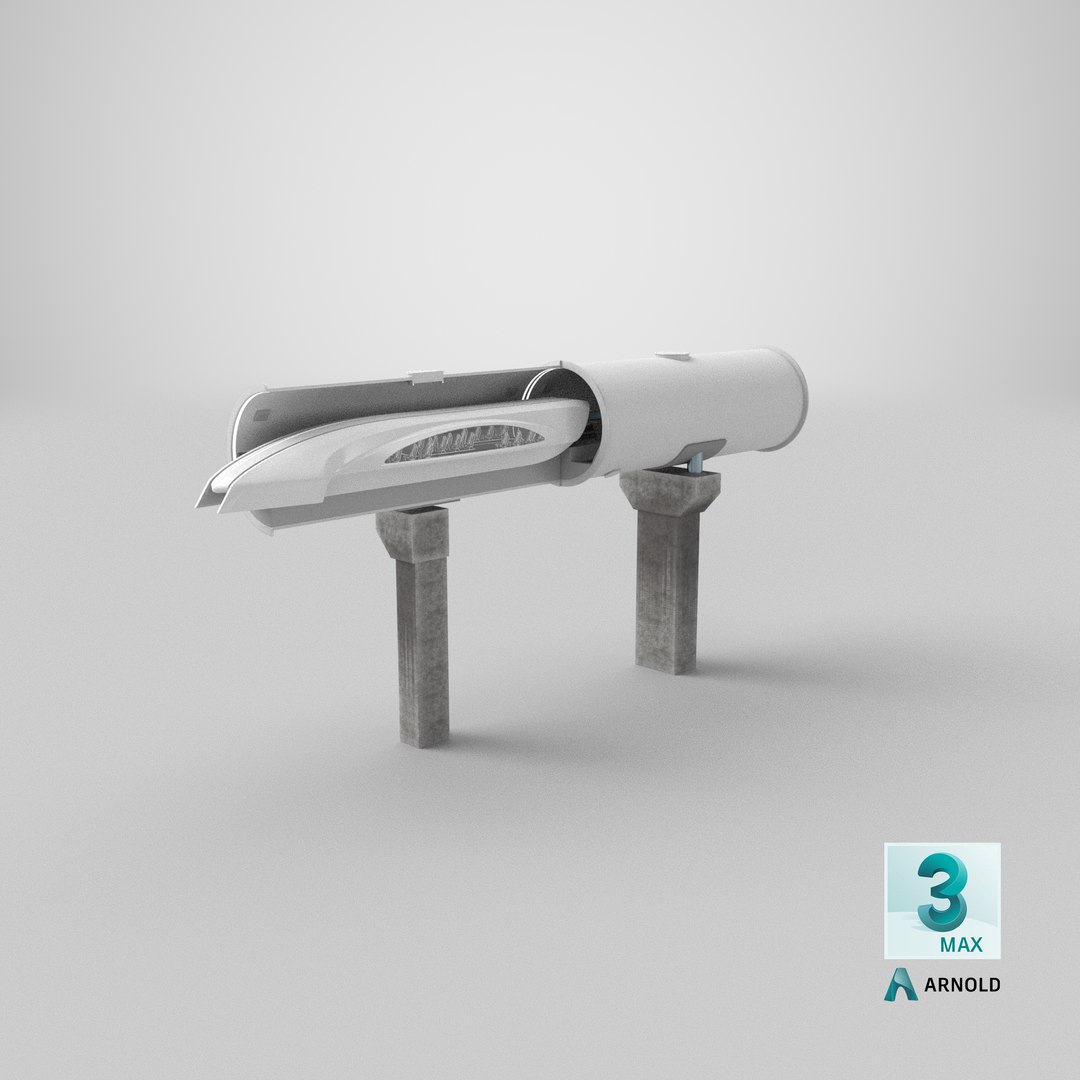 3D Hyperloop Model - TurboSquid 1905830