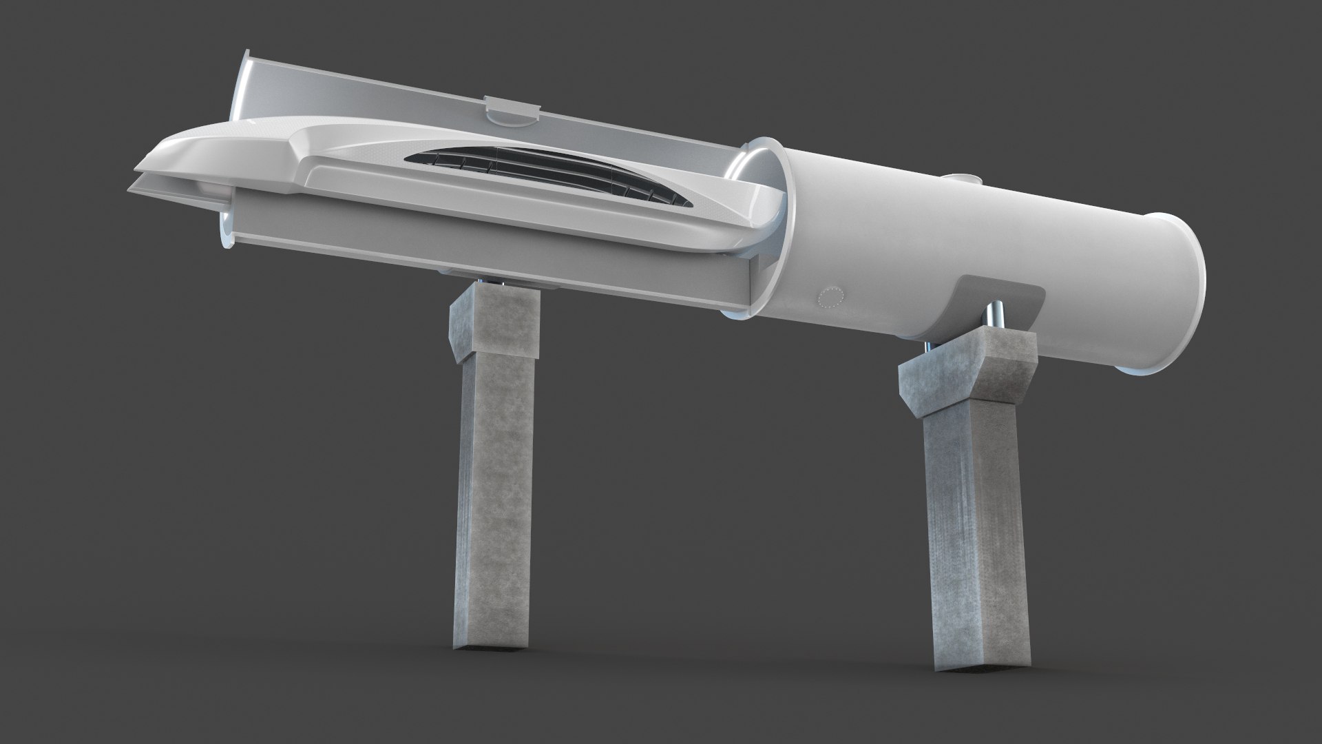 3D Hyperloop Model - TurboSquid 1905830