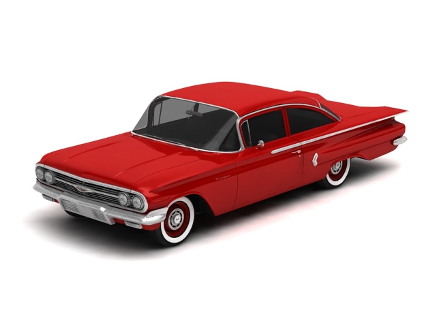 Chevrolet Biscayne Sedan 3d Model