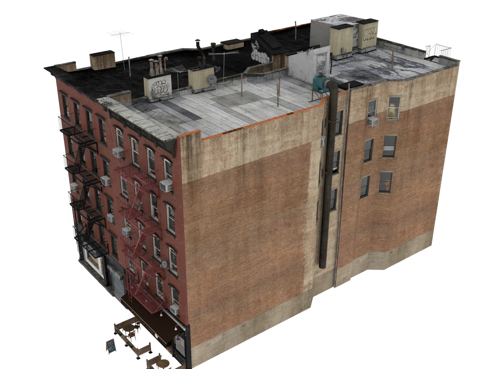 3d model nyc building architectural