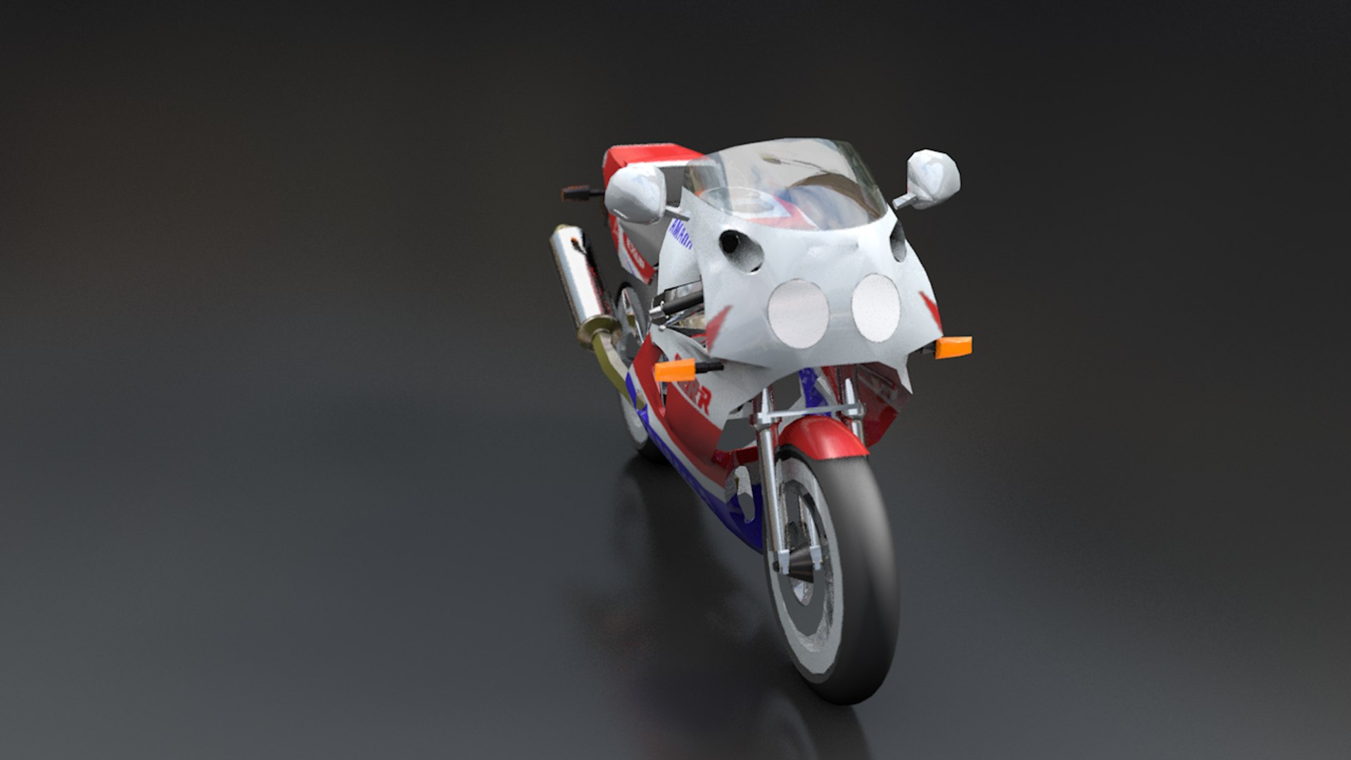 Yamaha Fzr 750 R 3D Model - TurboSquid 1441950