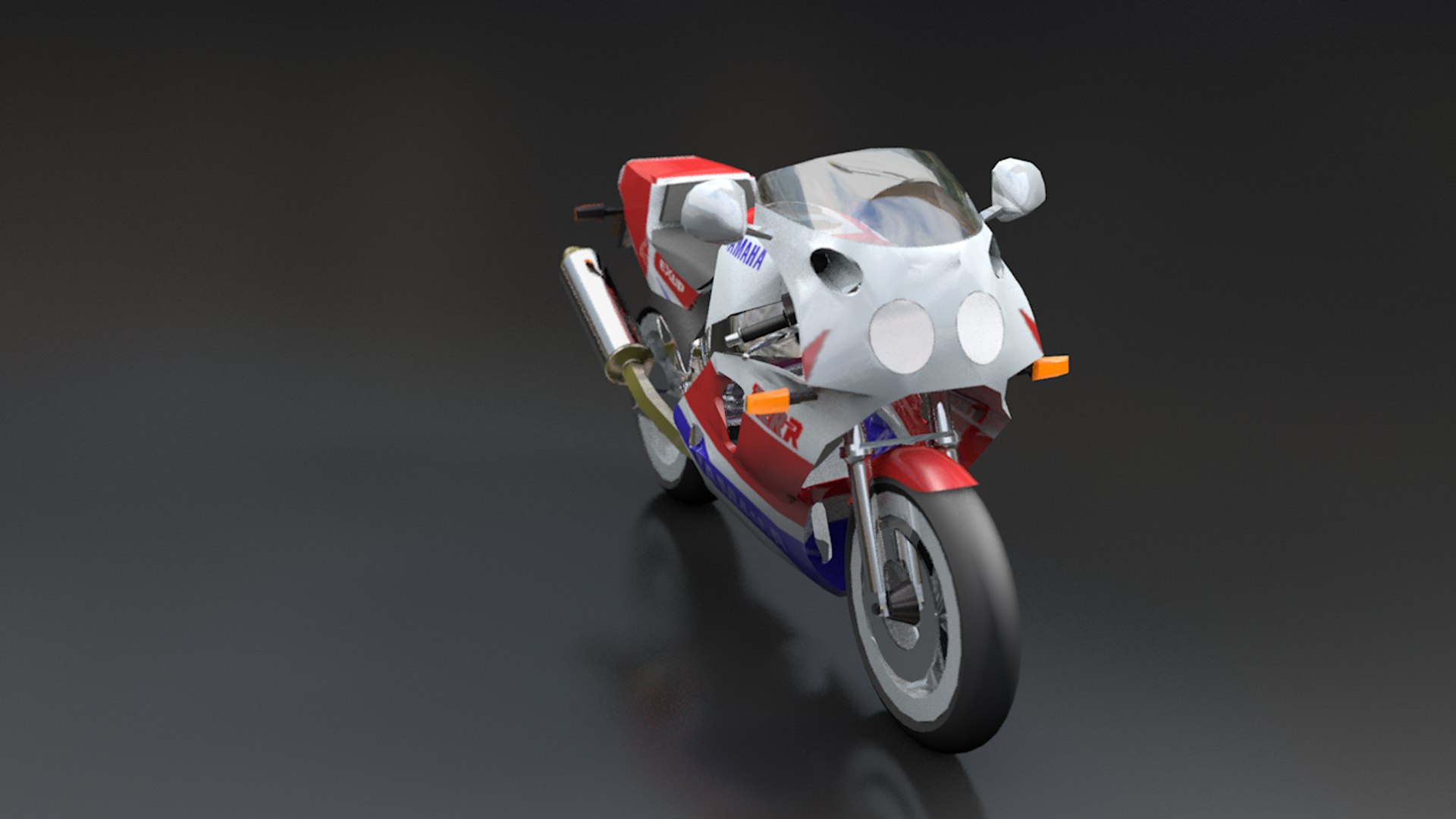 Yamaha Fzr 750 R 3D Model - TurboSquid 1441950