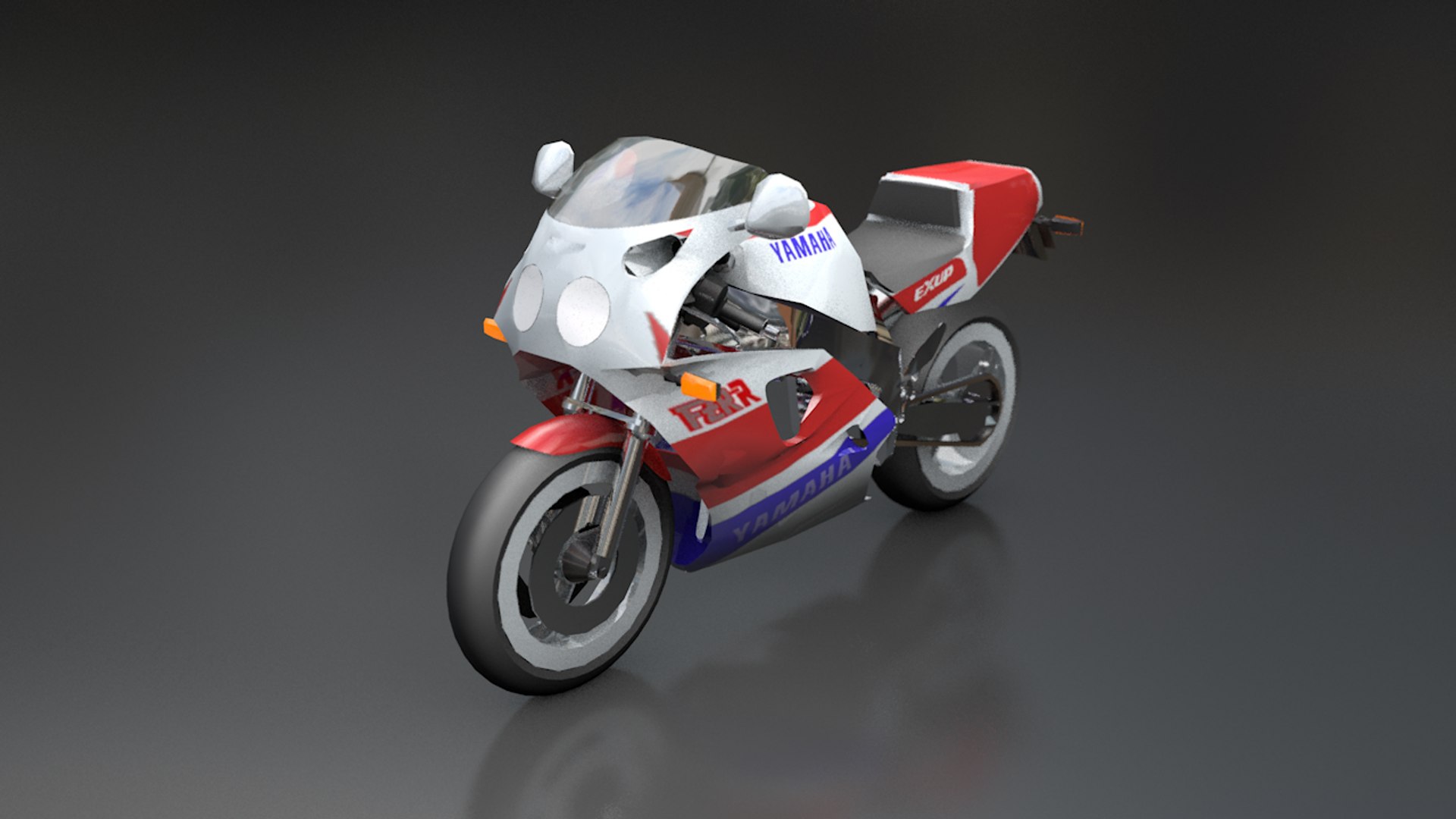 Yamaha Fzr 750 R 3D Model - TurboSquid 1441950