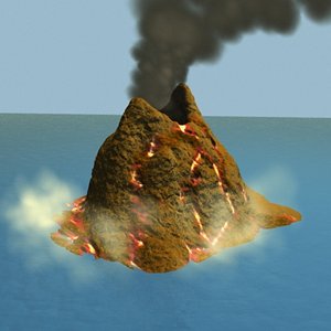 Free 3D Volcano Models - Available For Download On TurboSquid