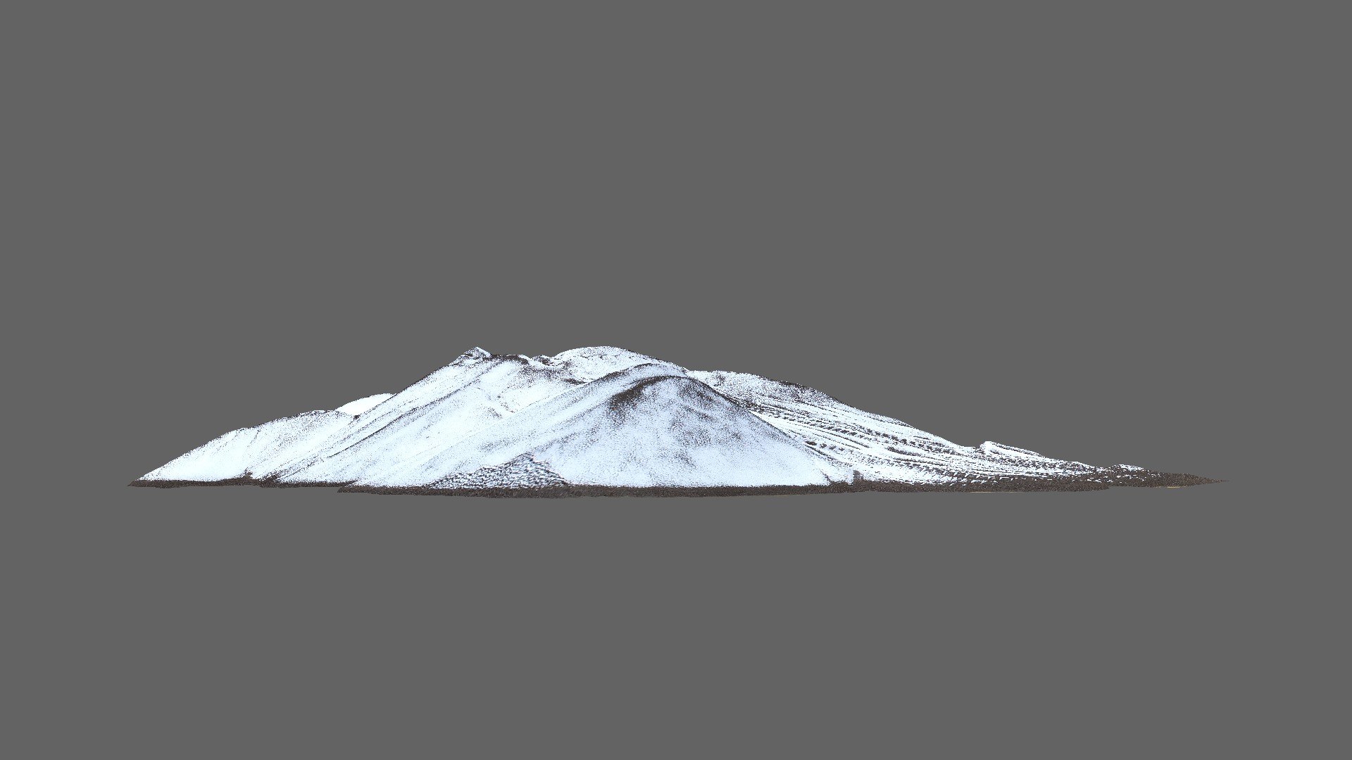 Heap of aggregates - pile of gravel or sand 3D - TurboSquid 2055582