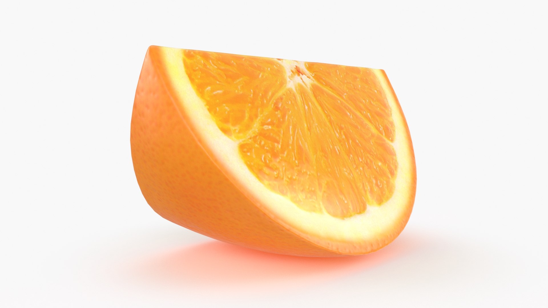 3D Realistic Orange Slice - TurboSquid 1204925