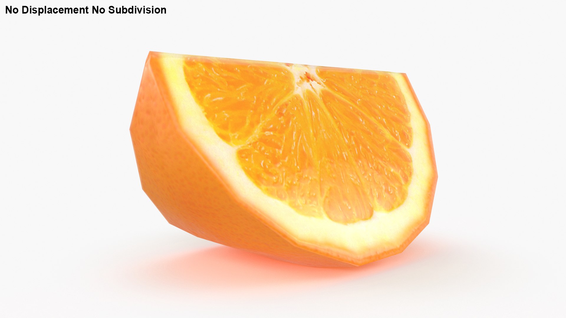 3D realistic orange slice - TurboSquid 1204925