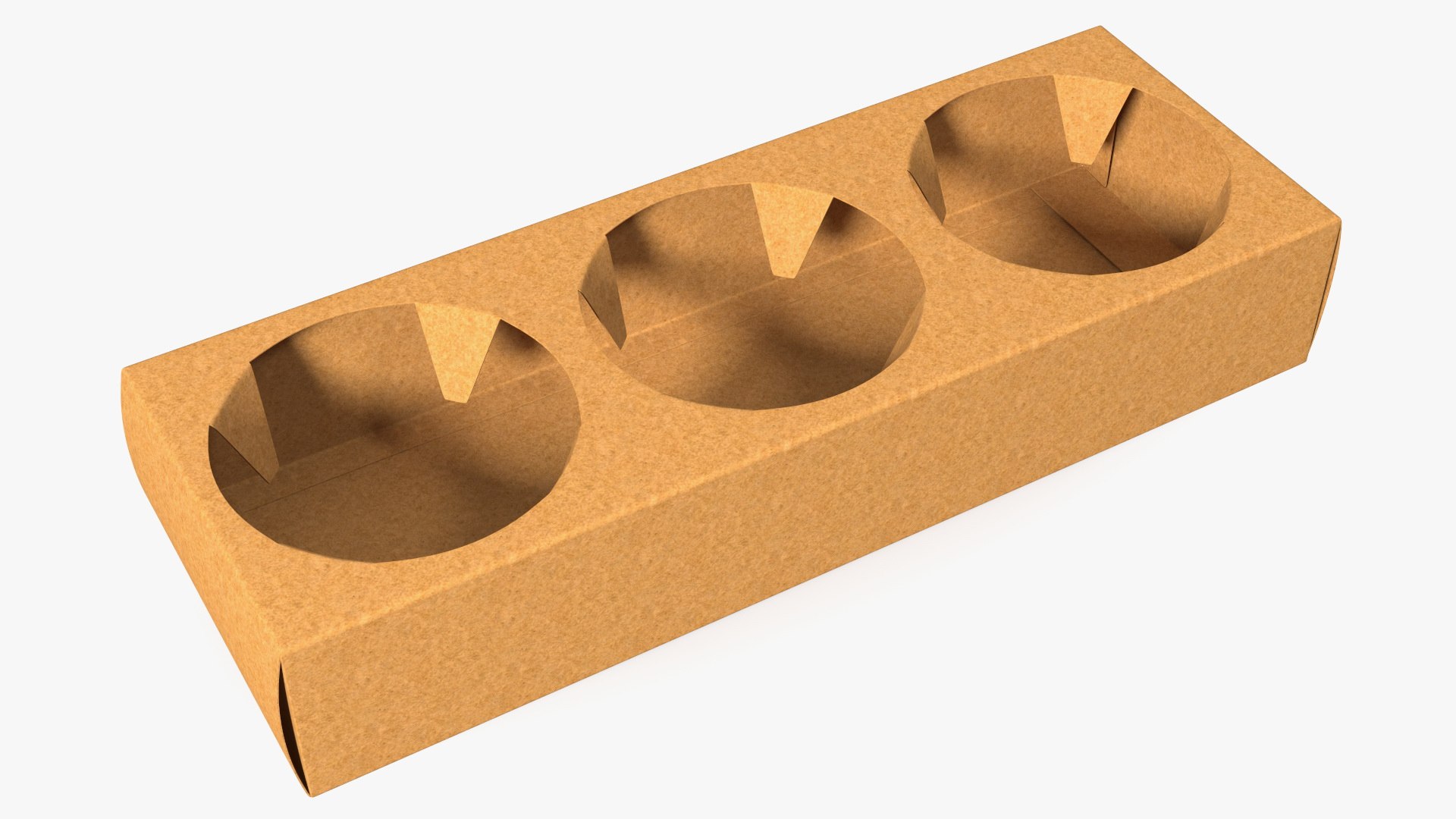 Paper Board Cup Holder model - TurboSquid 2037629