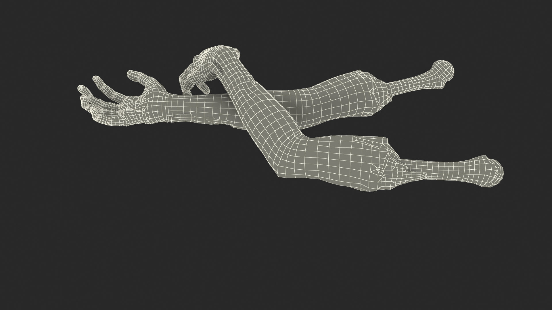 3D Model Scary Zombie Hands - TurboSquid 1443801