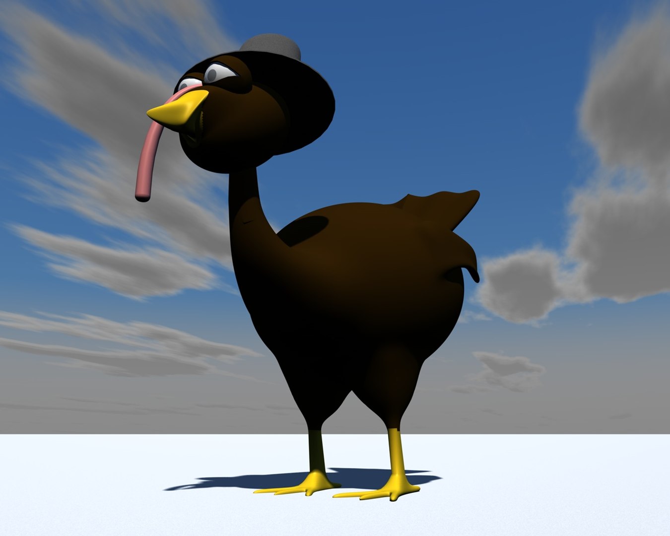 3ds Max Turkey Thanksgiving