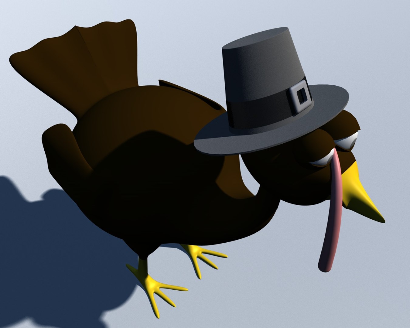 3ds Max Turkey Thanksgiving