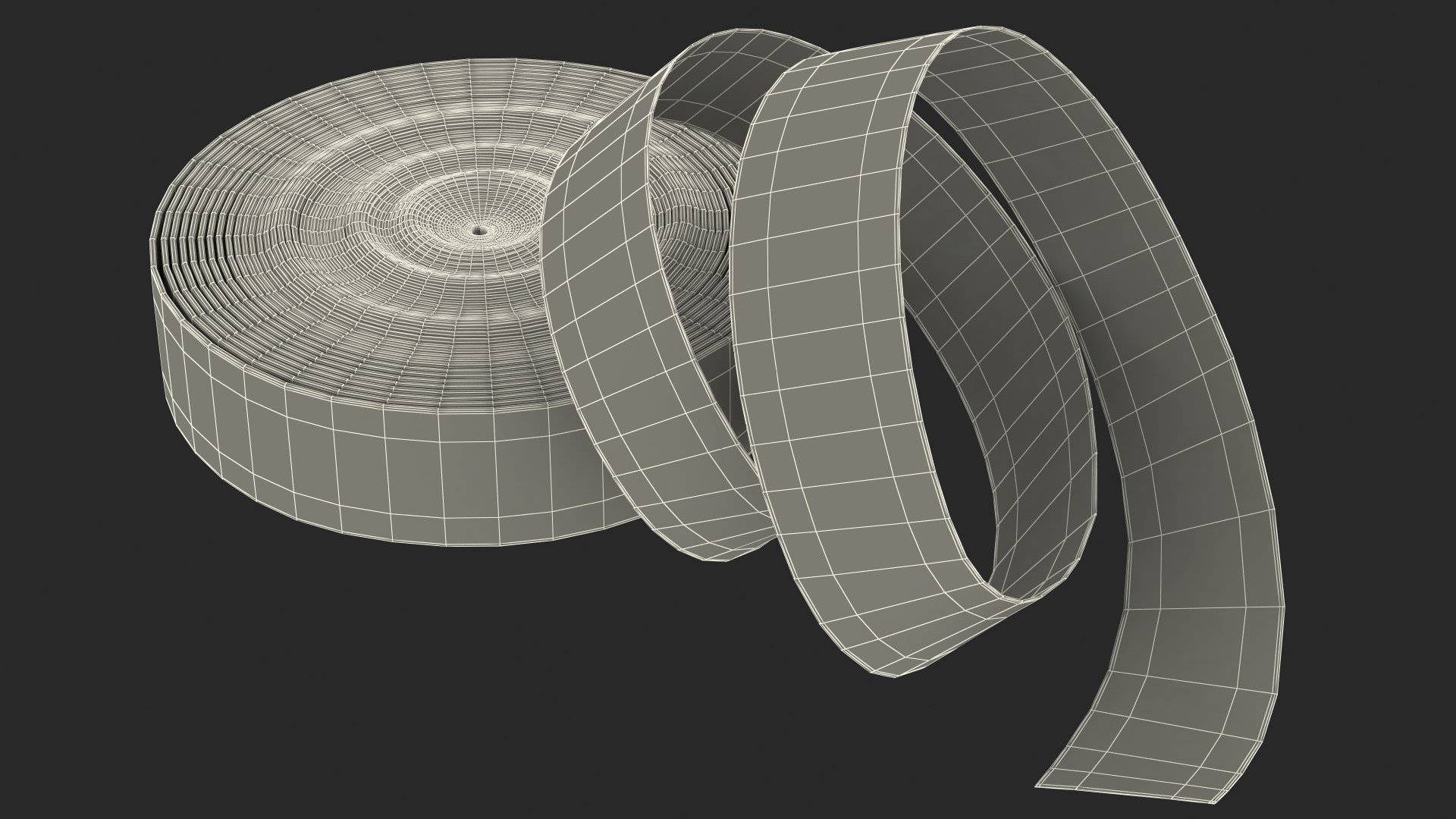 3D Heavy Duty Belt Strap Red - TurboSquid 1841444