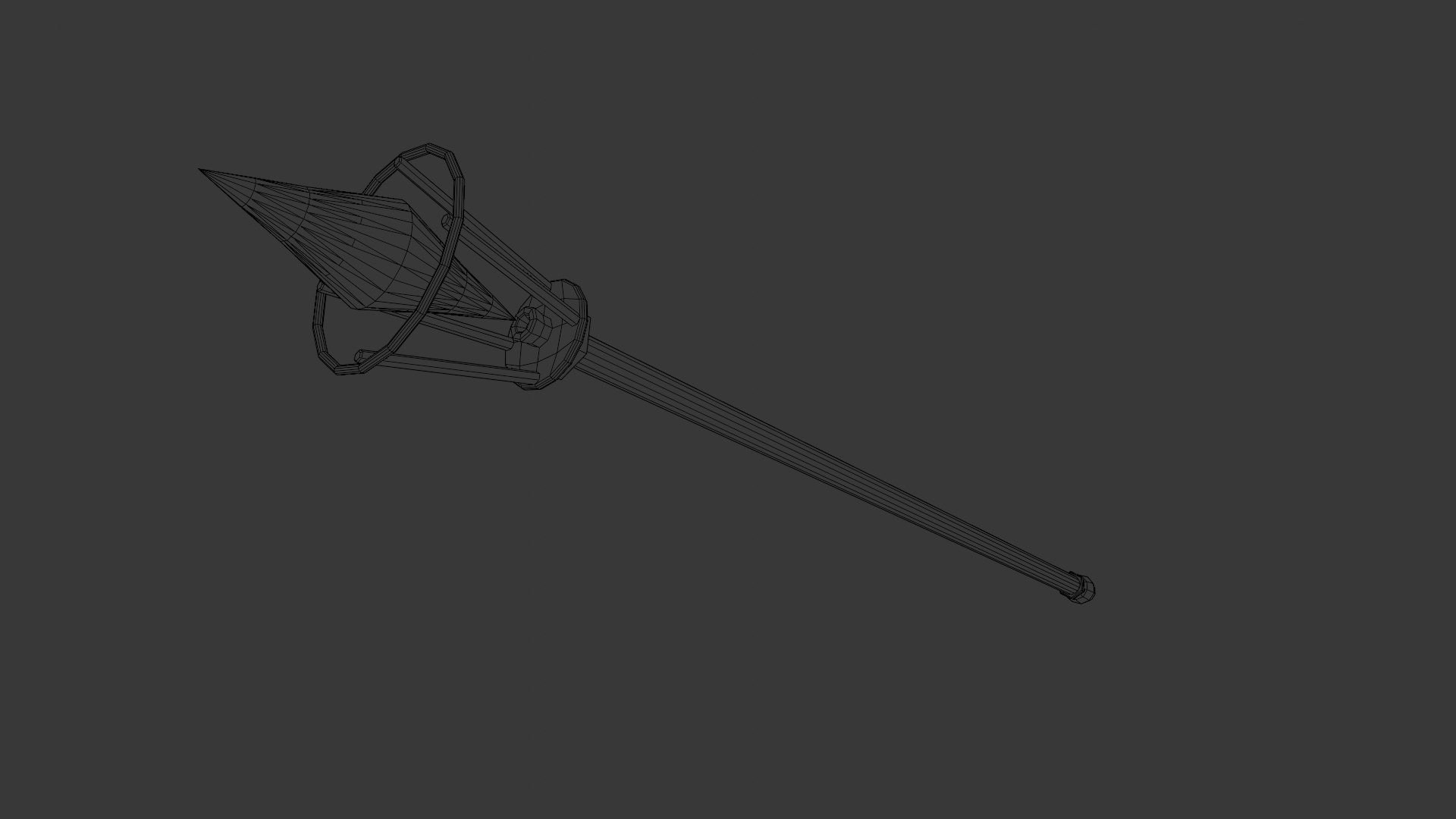 Free Crystal Staff 3D Model - TurboSquid 2248149