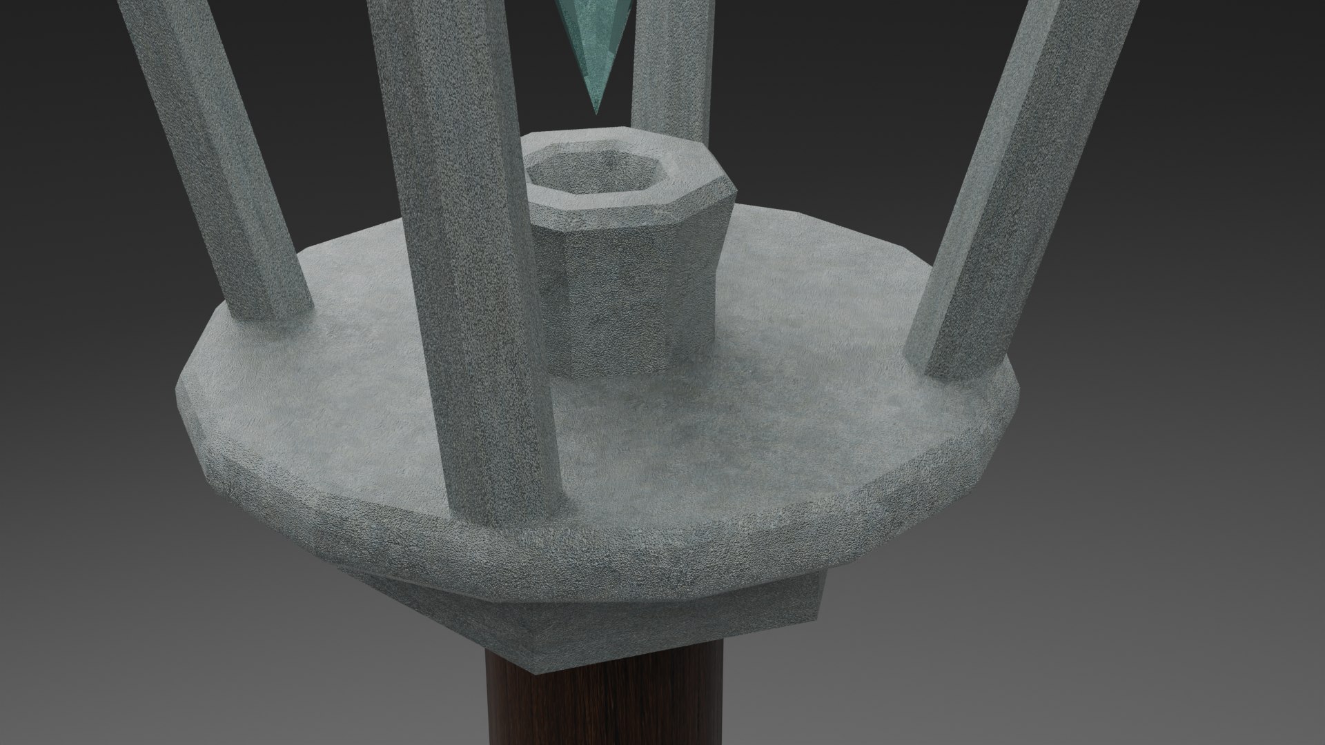 Free Crystal Staff 3D Model - TurboSquid 2248149