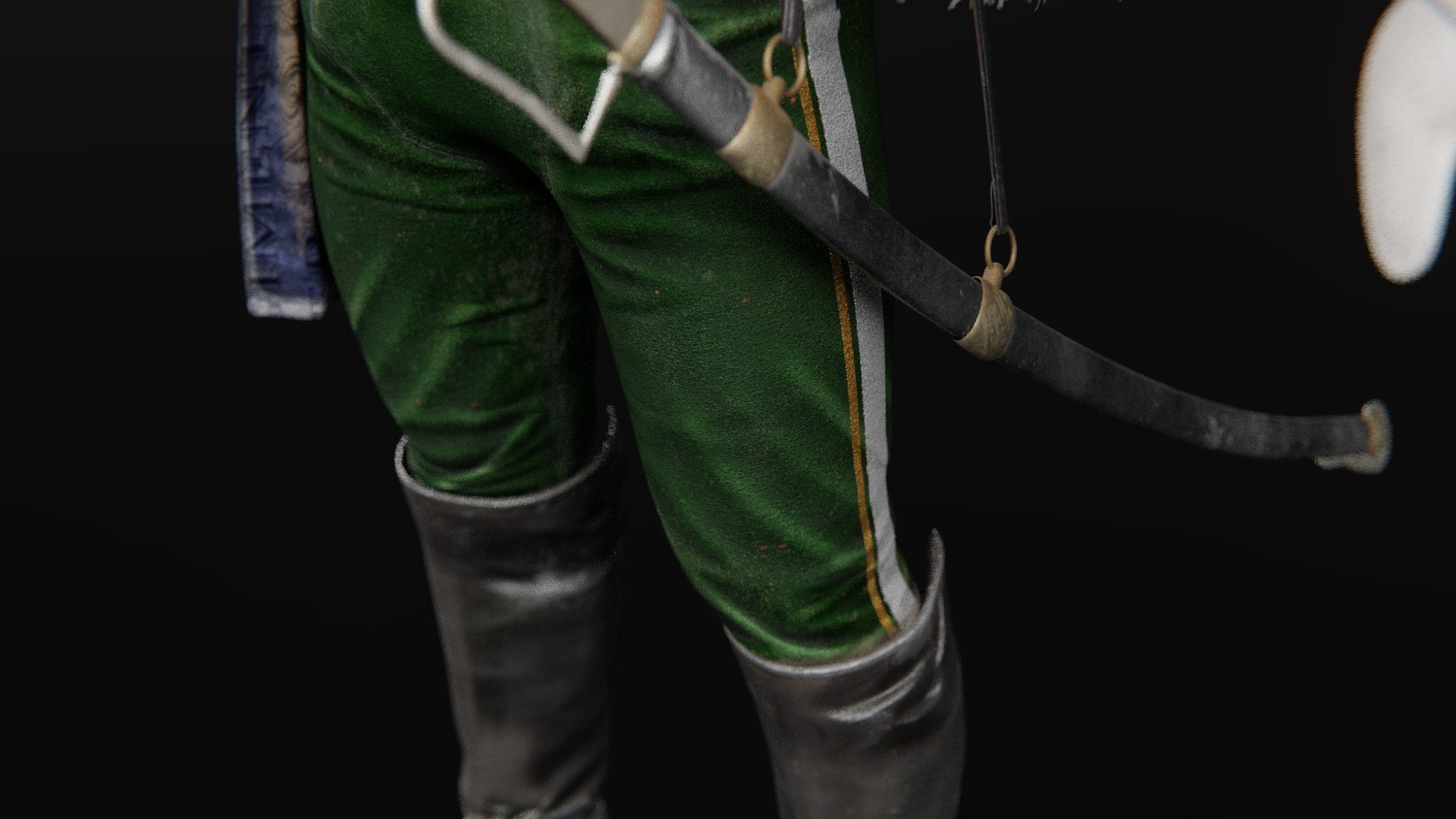 3D Model Soldier Napoleon High Rank Officer - TurboSquid 2016548