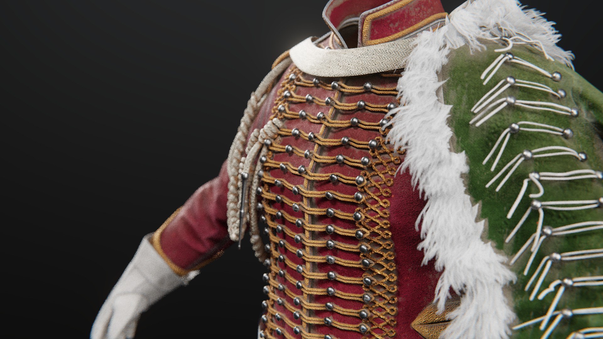 3D Model Soldier Napoleon High Rank Officer - TurboSquid 2016548