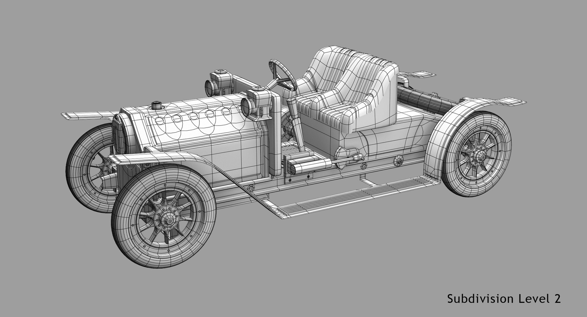 Mamod Steam 3d Model