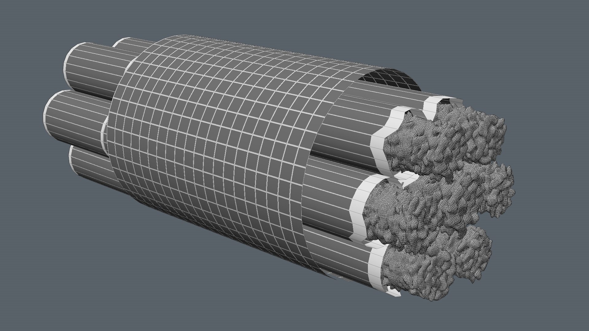3D Model Cigarette Smoke Money - TurboSquid 1847106