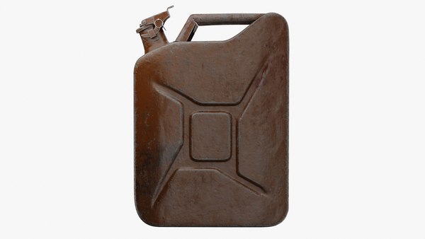 3D Rusty Gas Can - TurboSquid 1848370