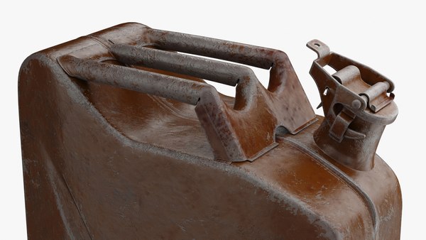 3D модель Ржавая канистра - TurboSquid 1848370