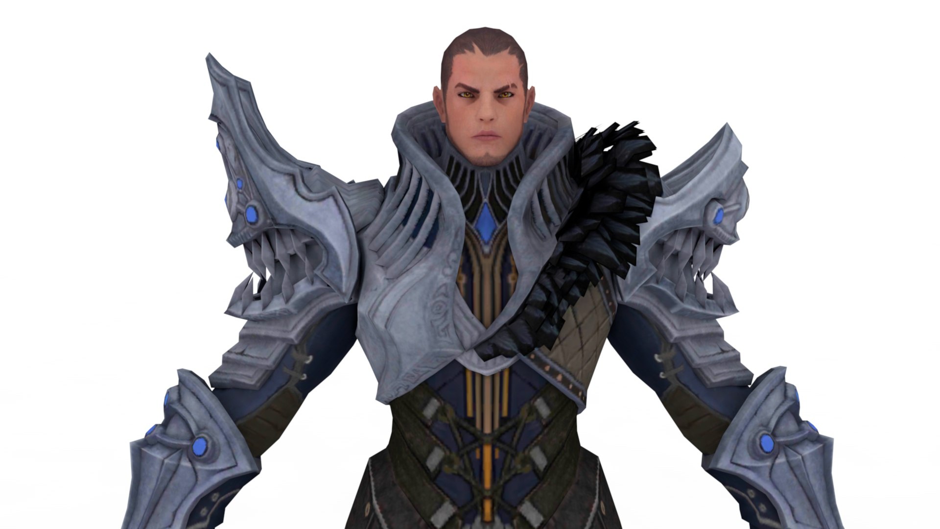 Warrior man 3D model - TurboSquid 1867155