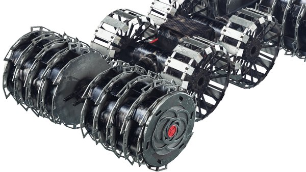 modelo 3d Rover excavador minero RASSOR de la NASA - TurboSquid 2083432