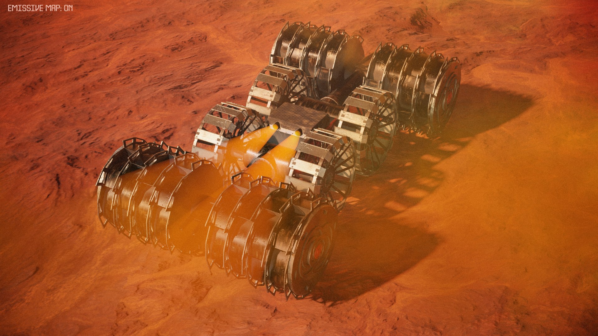 NASA RASSOR Mining Excavator Rover 3D Model - TurboSquid 2083432