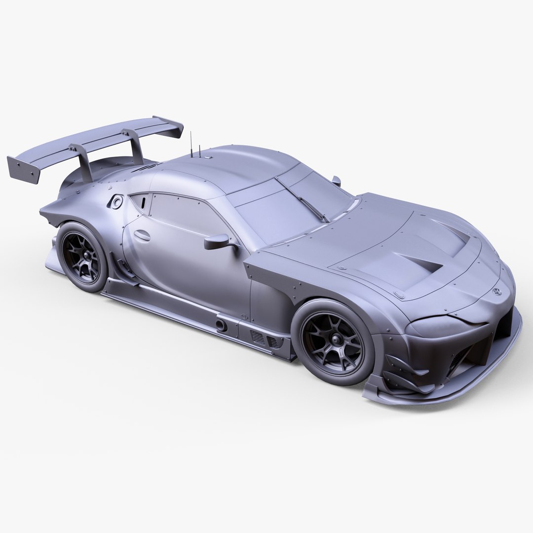 modelo 3d GR Supra Súper GT300 - TurboSquid 2189186