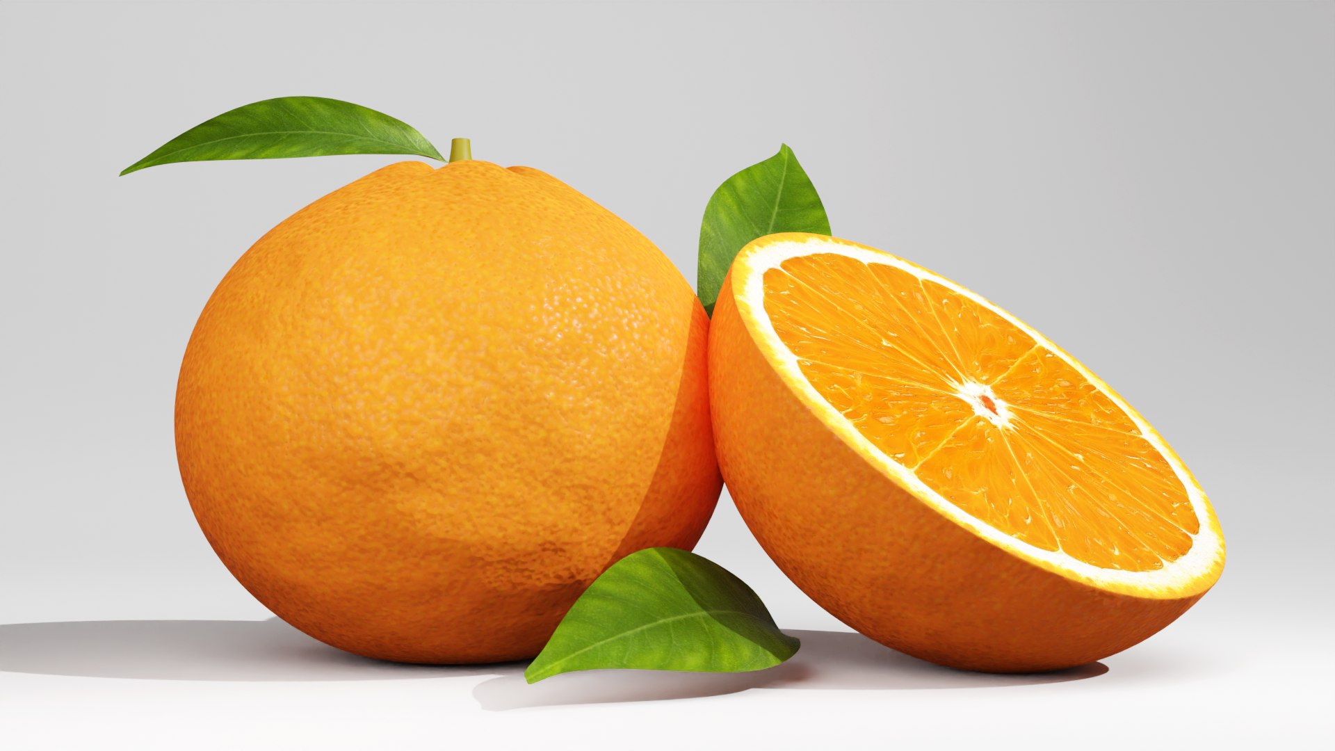 3D Model 3D Model Orange Fruit - TurboSquid 2327270