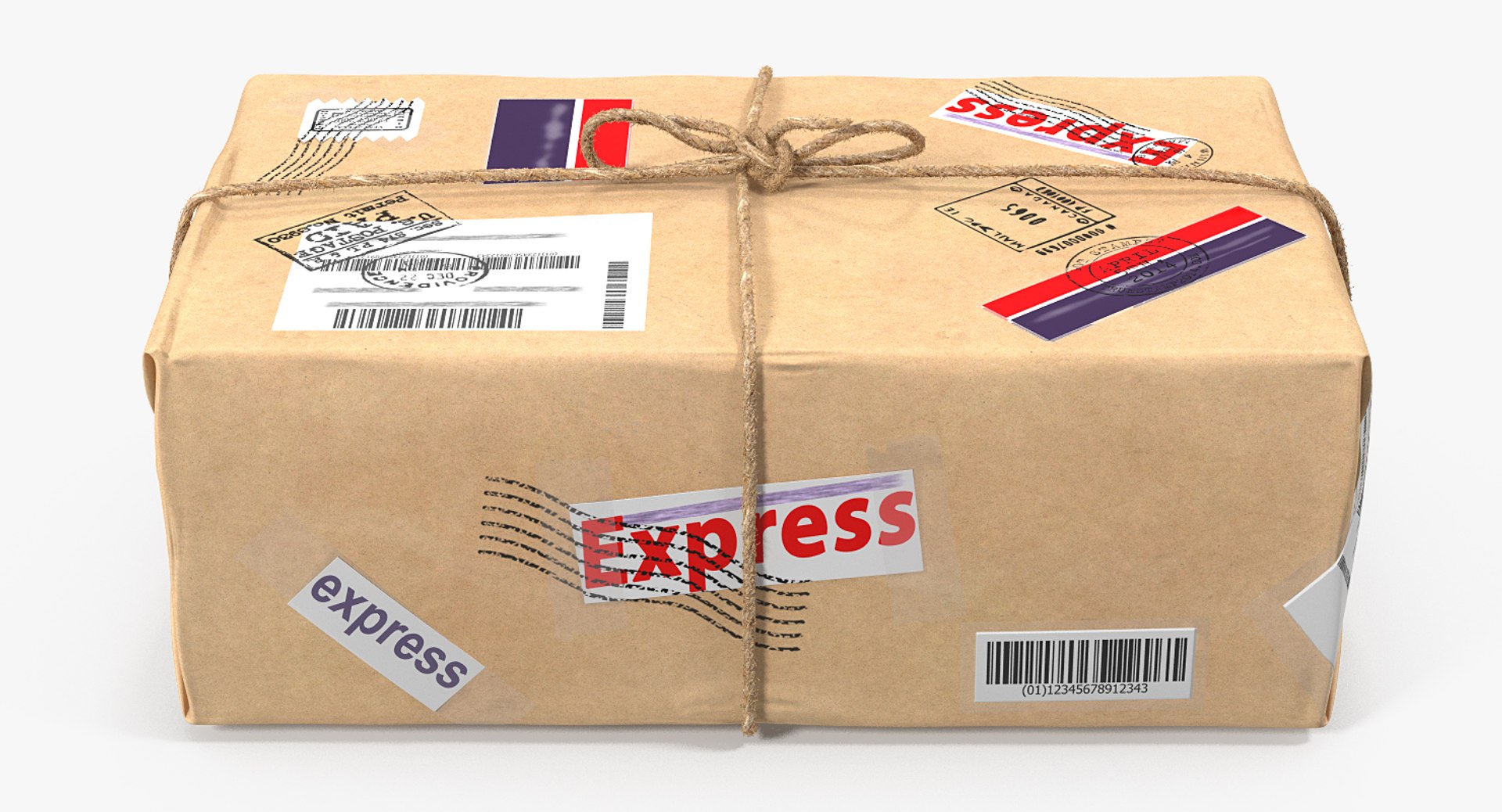 Postal Mail Package Packing Model - TurboSquid 1416893