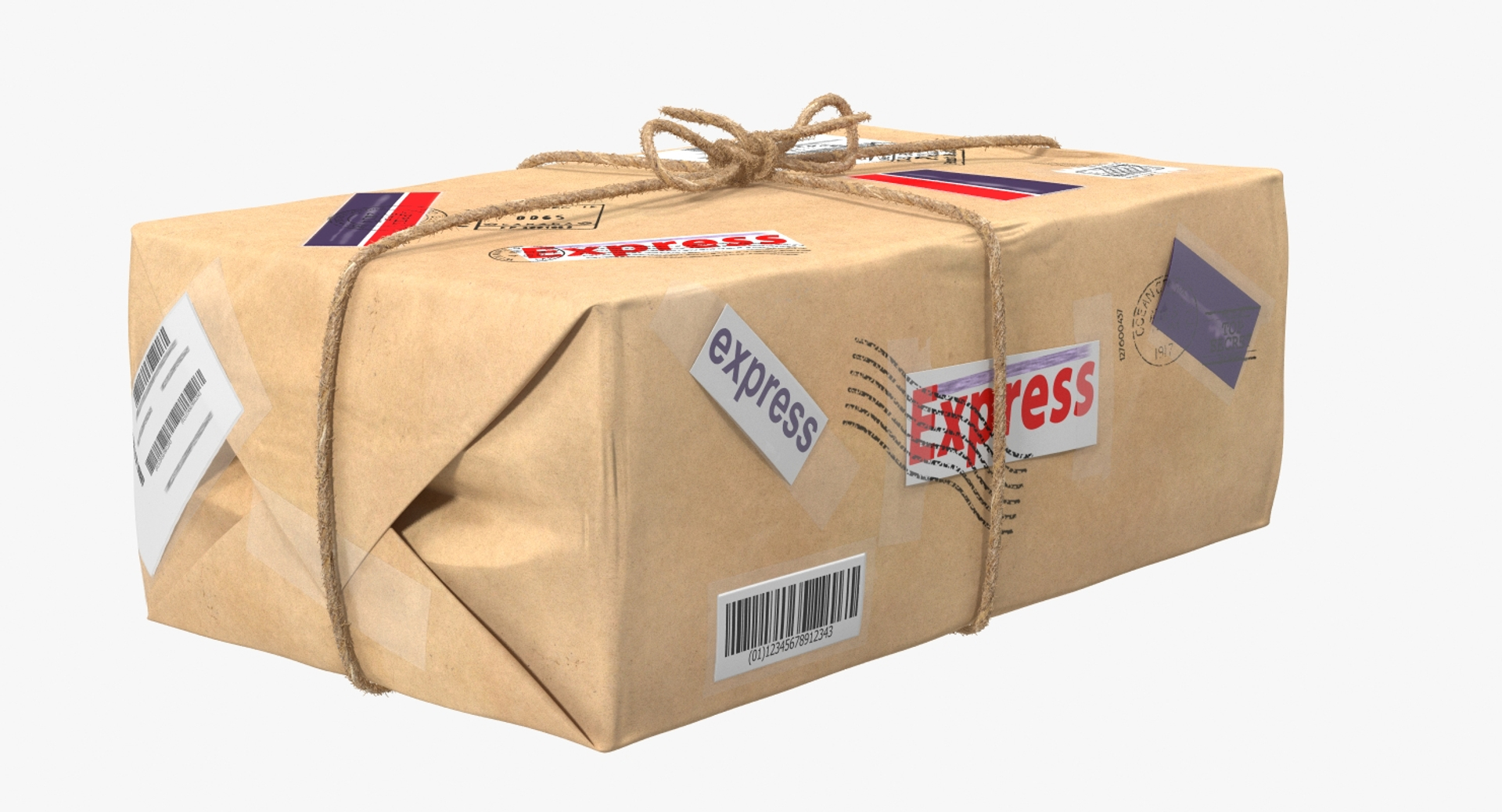 Postal Mail Package Packing Model - TurboSquid 1416893