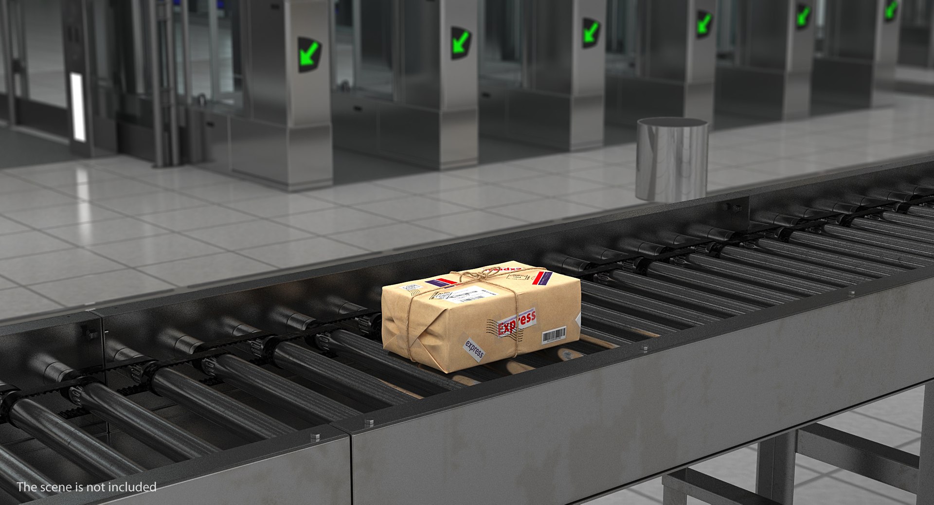 Postal Mail Package Packing Model - TurboSquid 1416893