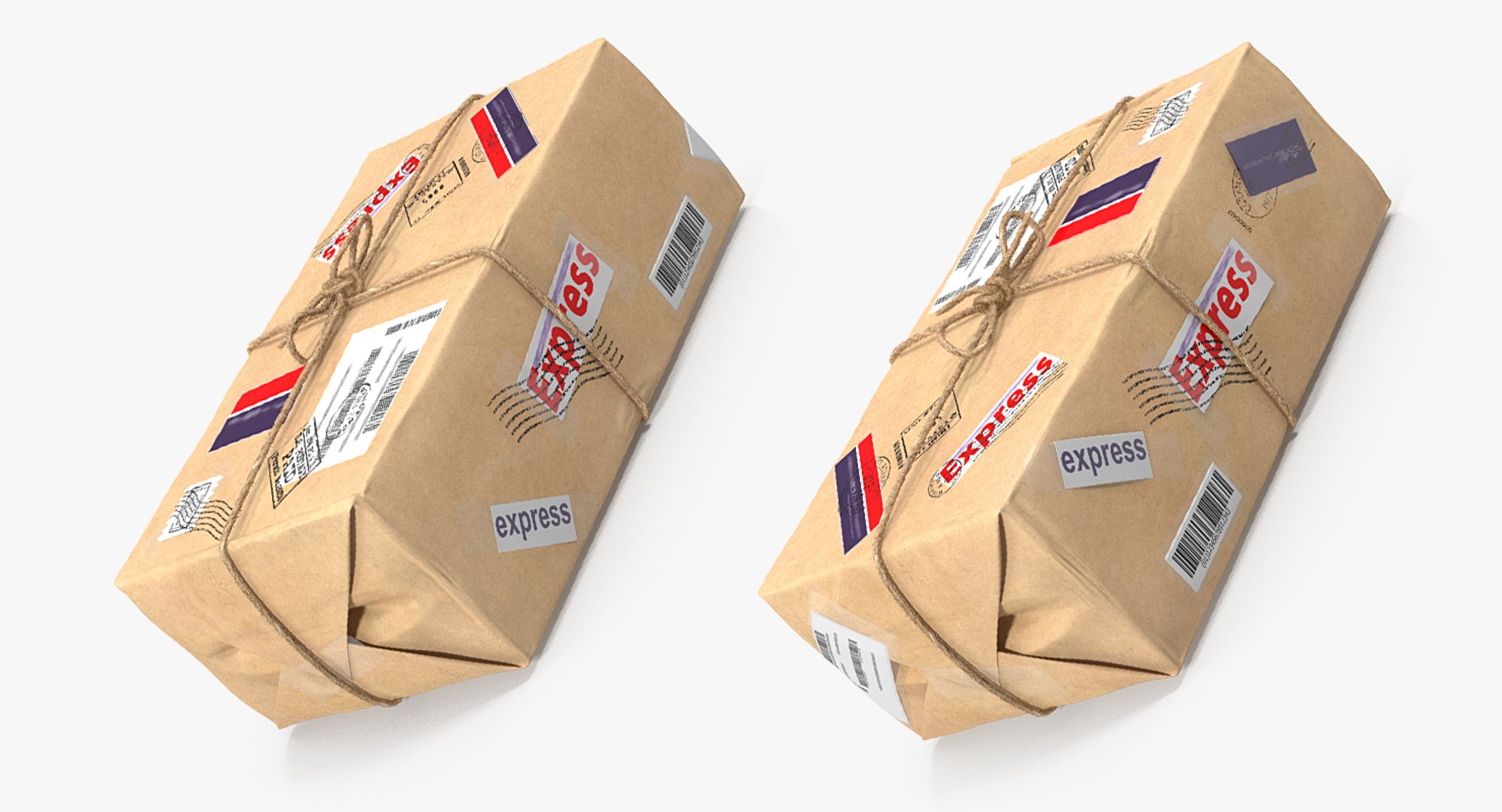 Postal Mail Package Packing Model - TurboSquid 1416893
