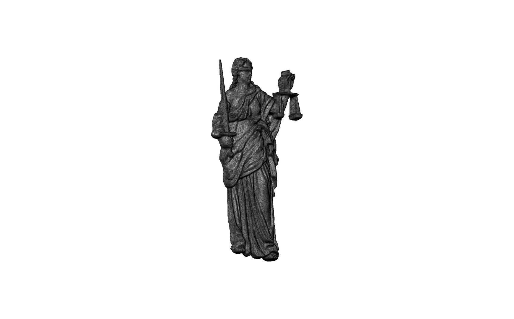 3D Model Themis Goddess Justice - TurboSquid 2252473