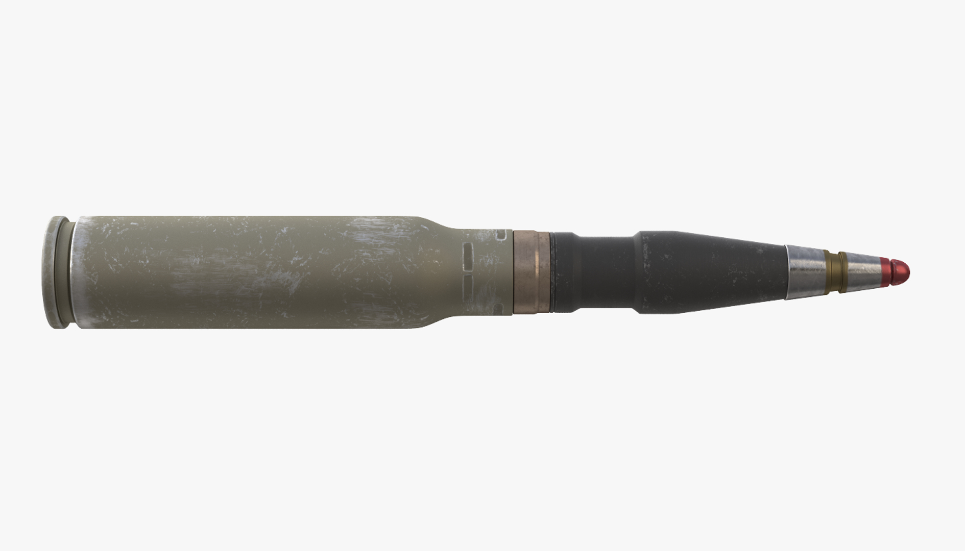 Artillery bullet 3D model - TurboSquid 1407577
