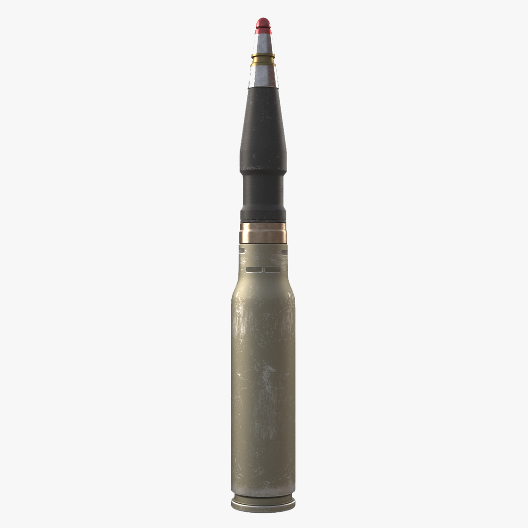 Artillery bullet 3D model - TurboSquid 1407577