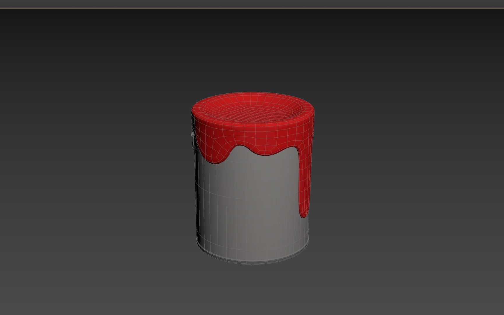 3D Cartoon Paint Bucket model - TurboSquid 1898842