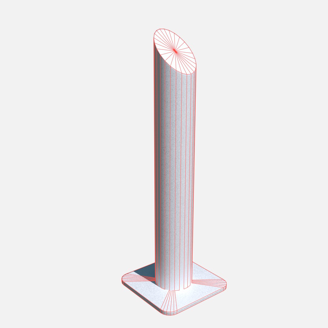 Free Metal Road Pole Modern 100 Cm 3D Model - TurboSquid 2333863