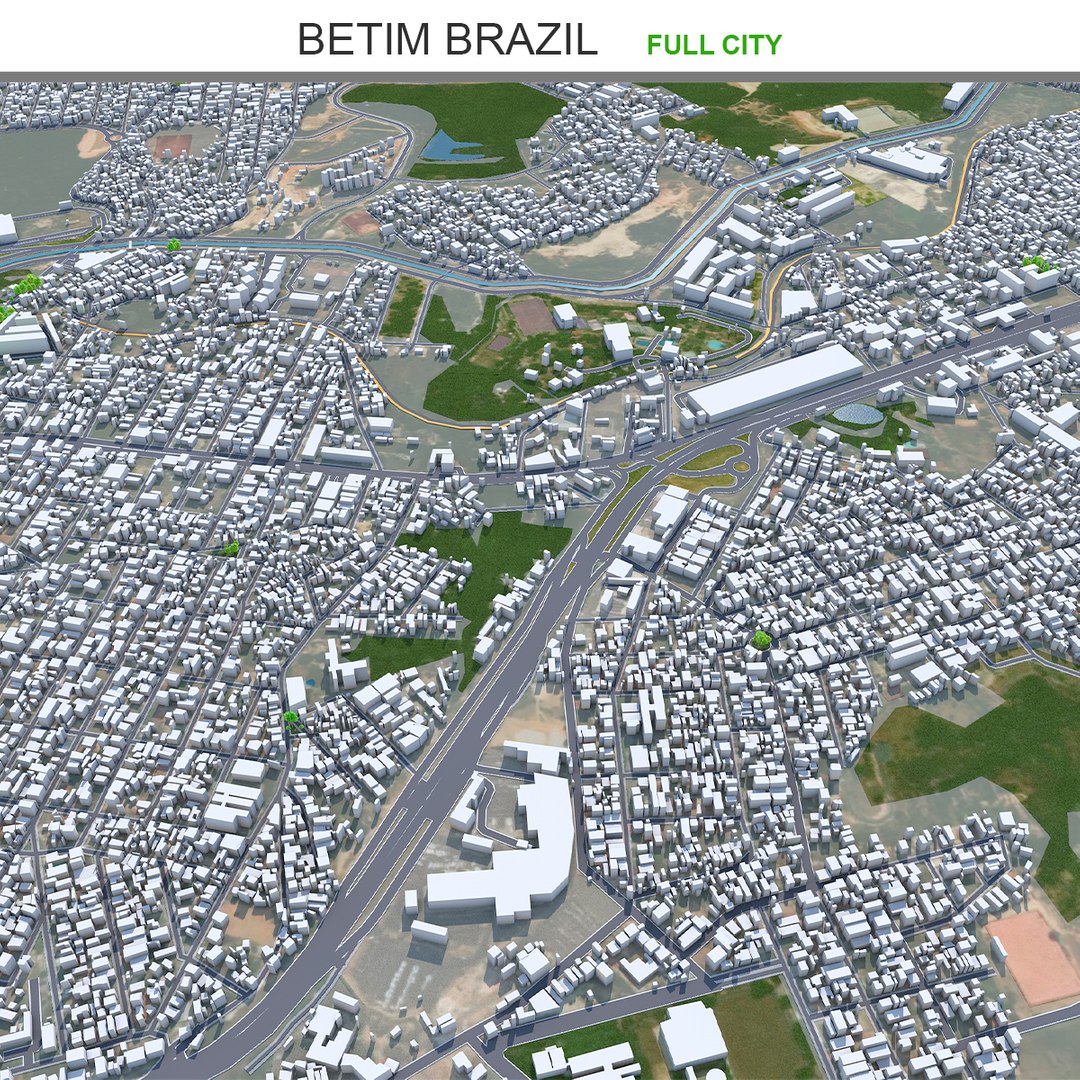 Betim Brazil 3D Model - TurboSquid 2194777
