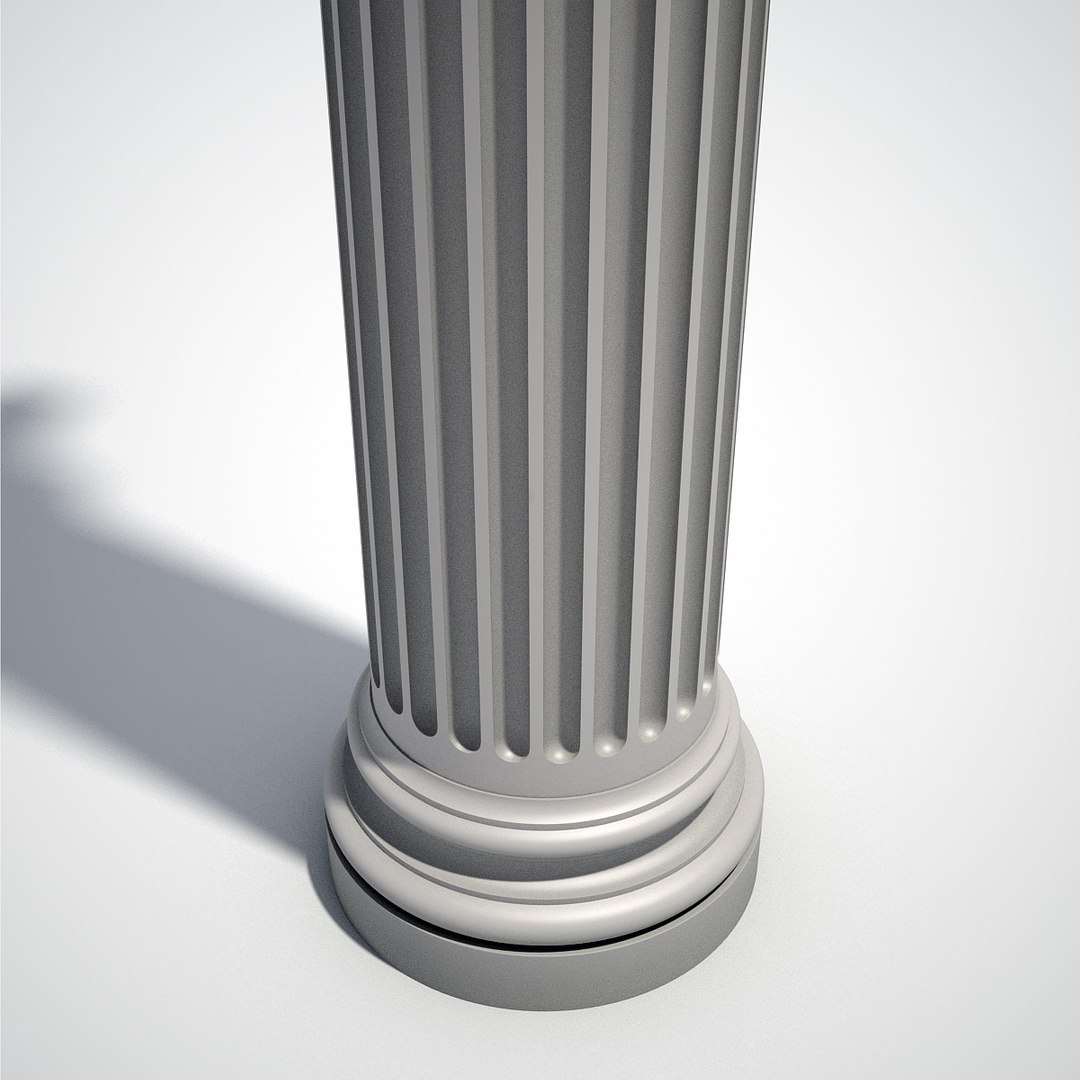 Classical Column C03 3d Model
