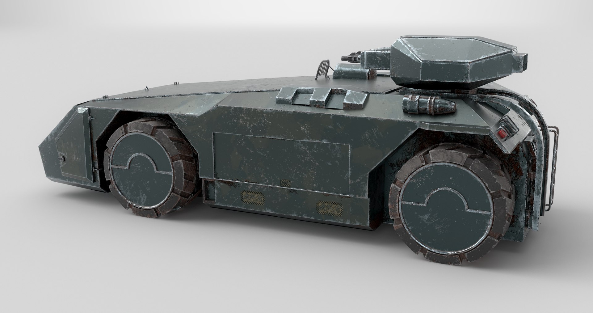 3D Model Aliens M575 APC - PBR 4K Texture - TurboSquid 2308775