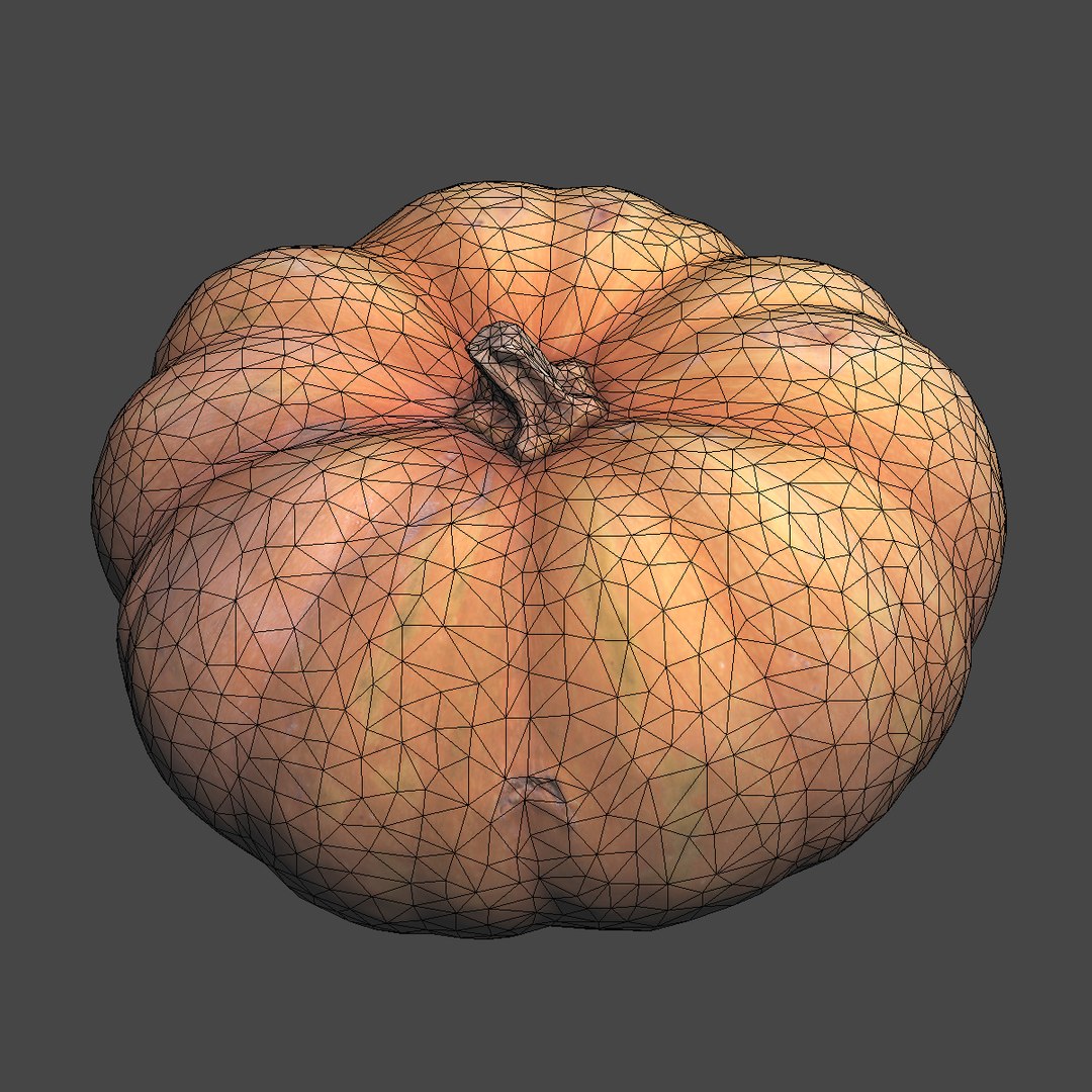 3ds max pumpkin scan