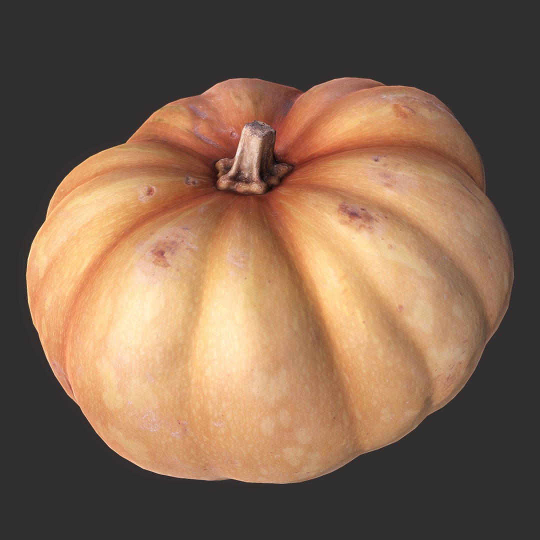3ds max pumpkin scan