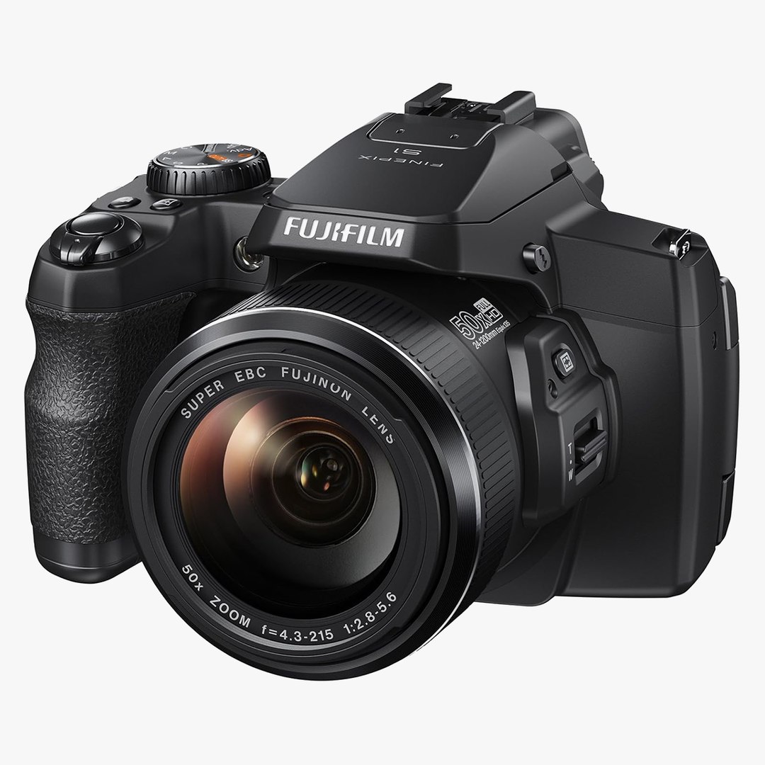 3D Fujifilm FinePix S1 - 16 4 MP Compact Camera - TurboSquid 2356329