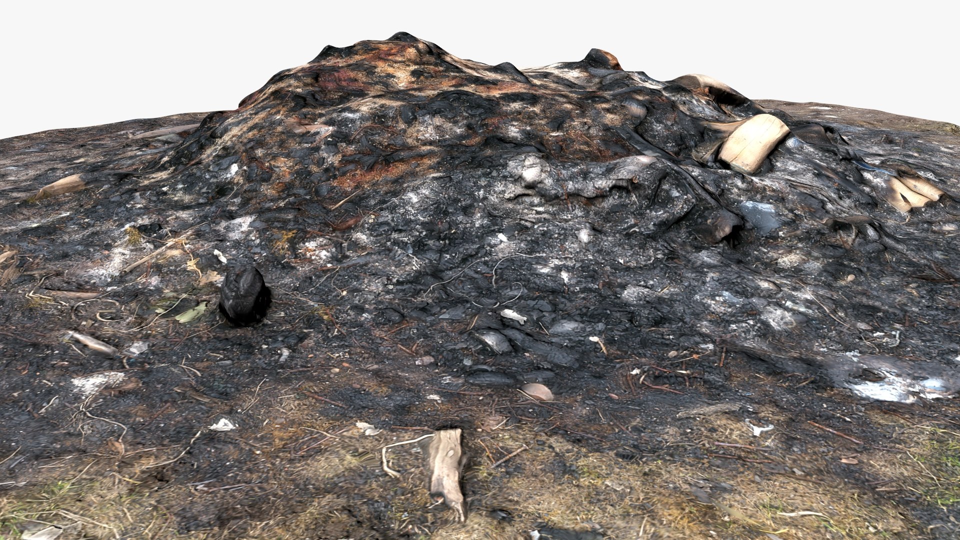 3D Bonfire Ash - TurboSquid 1696717
