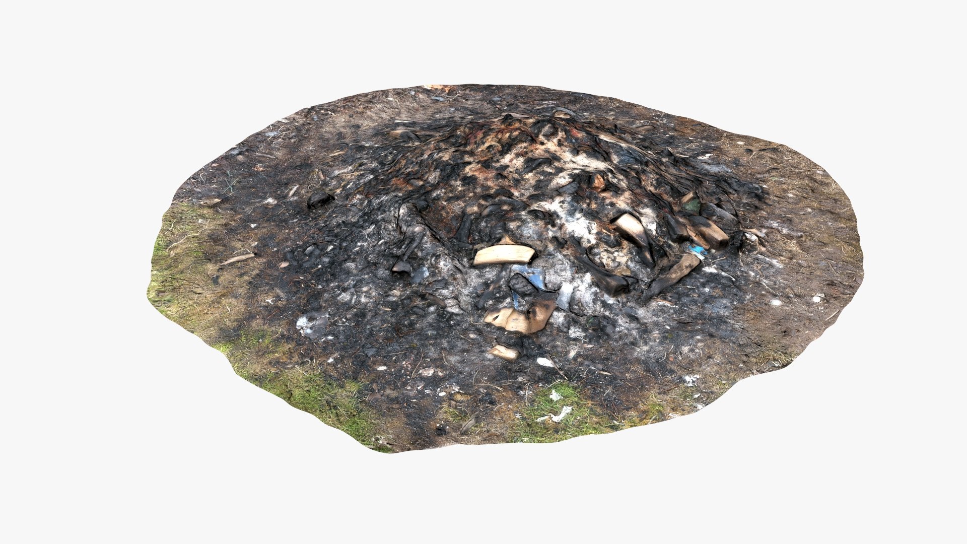 3D Bonfire Ash - TurboSquid 1696717