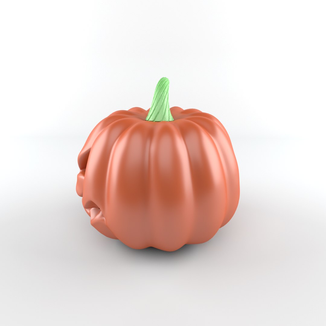 Pumpkin o cartoon 3D model - TurboSquid 1443424