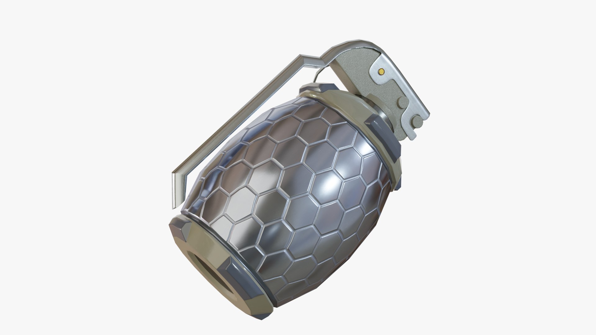 Sci-Fi Frag Grenade 3D Model - TurboSquid 2081739
