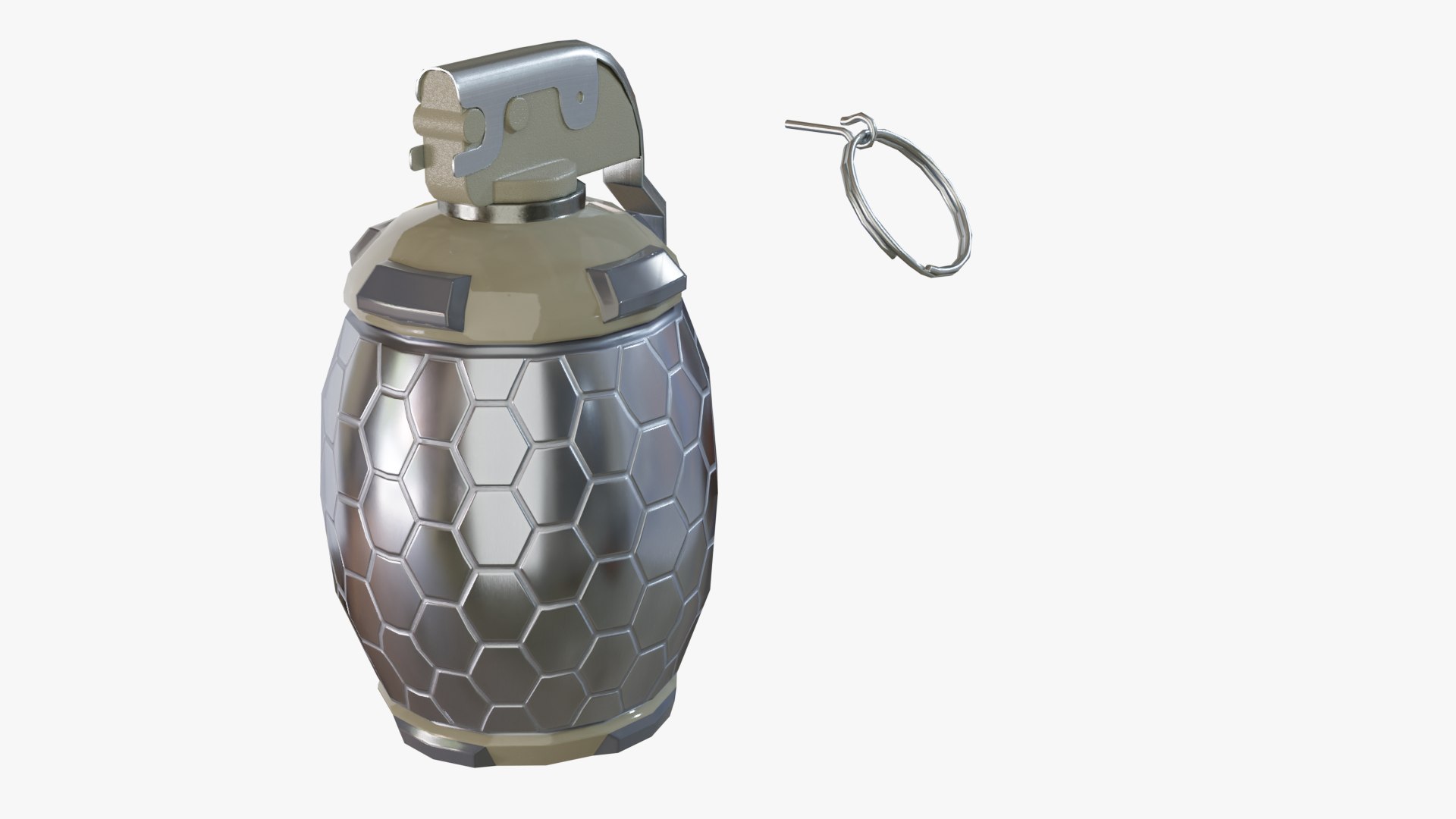 Sci-Fi Frag Grenade 3D Model - TurboSquid 2081739